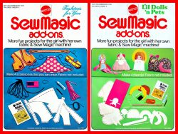 Vintage Sew Magic & Sew Perfect toy sewing machines for kids were 'sew ...