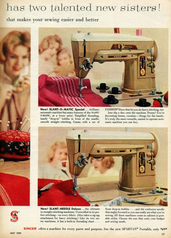 1950s Singer sewing machines were a triumph of vintage engineering ...