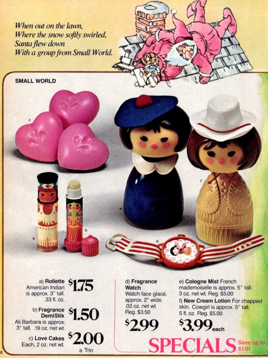 Avon Small World dolls offered fragrant charm in cute packages during ...