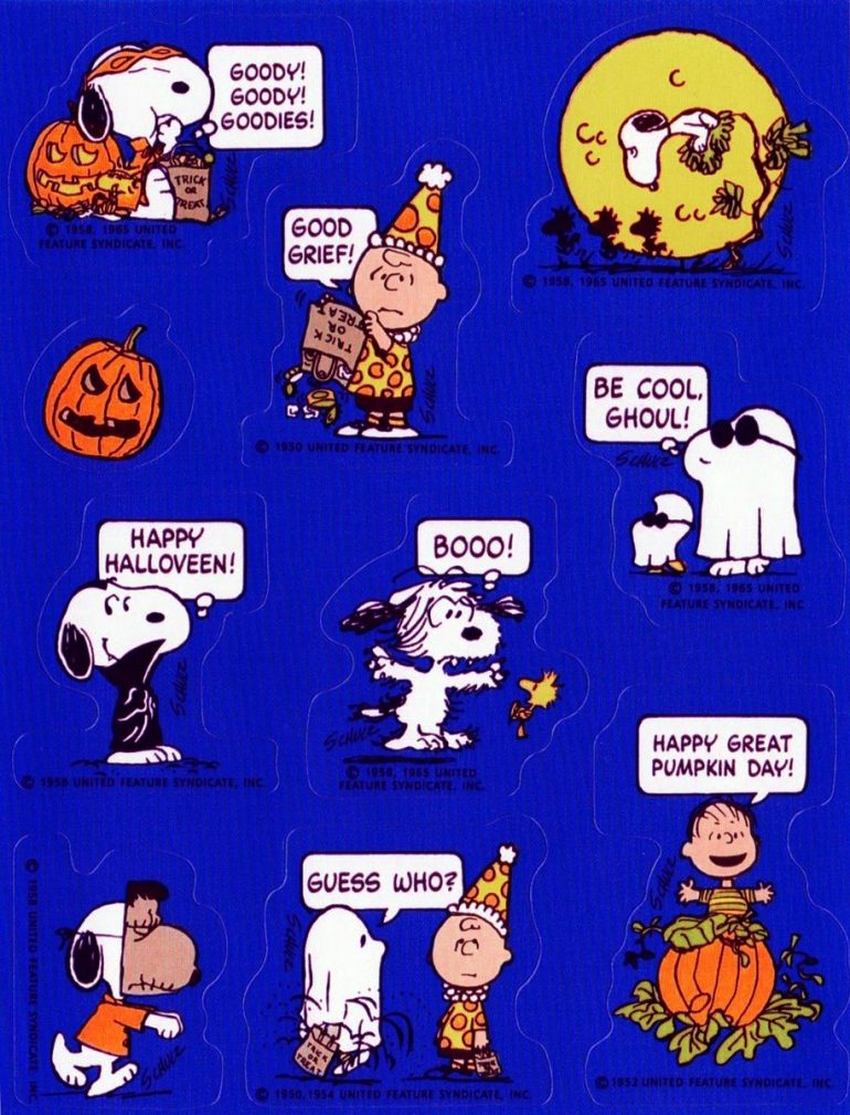 Celebrating Snoopy: Snoopy stickers from the 1970s & 80s plus the most ...