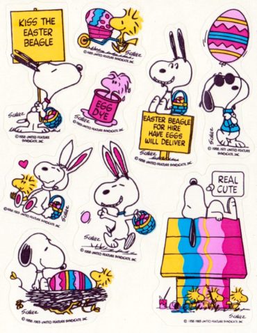 Celebrating Snoopy: Snoopy stickers from the 1970s & 80s plus the most ...
