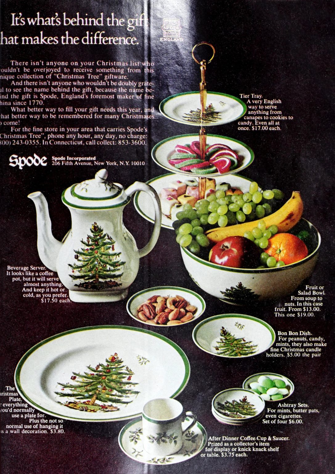 Vintage Spode & Lenox Christmas dinnerware sets: Collectible holiday ...
