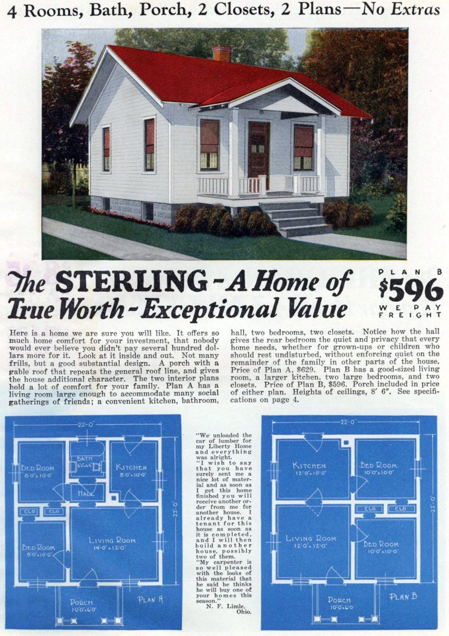 1920s house plans: 74 charming vintage designs that shaped American ...