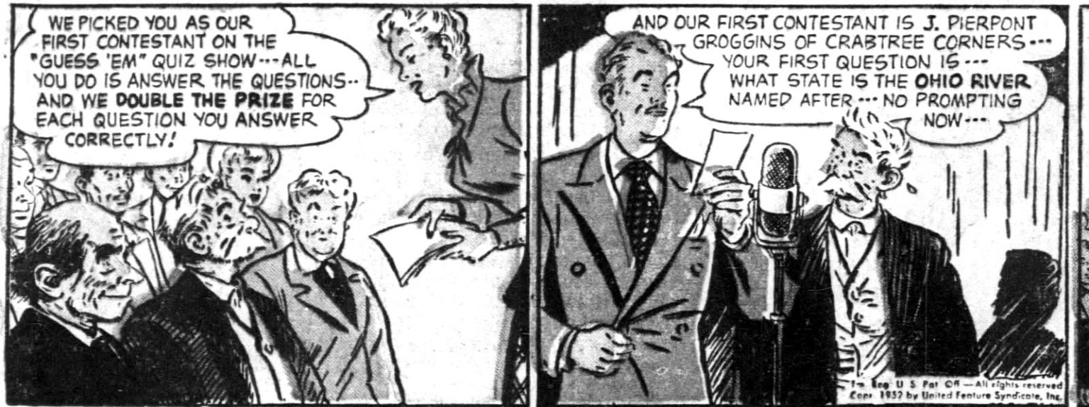 1950s comics: 50 popular comic strips from the funny pages - Click ...