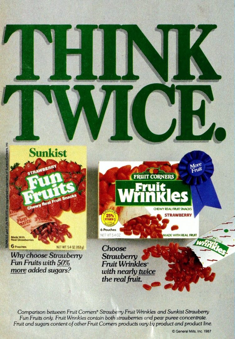 These 1980s fruit snacks came in a ton of shapes, flavors & colors ...