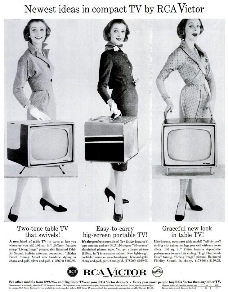 50 vintage television sets from the 1950s: Wonders of the world in ...