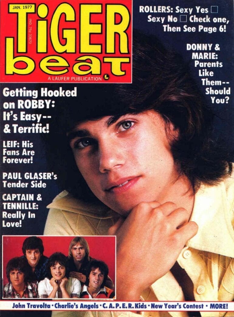 See 1970s Tiger Beat magazine covers with the top teen stars of the ...