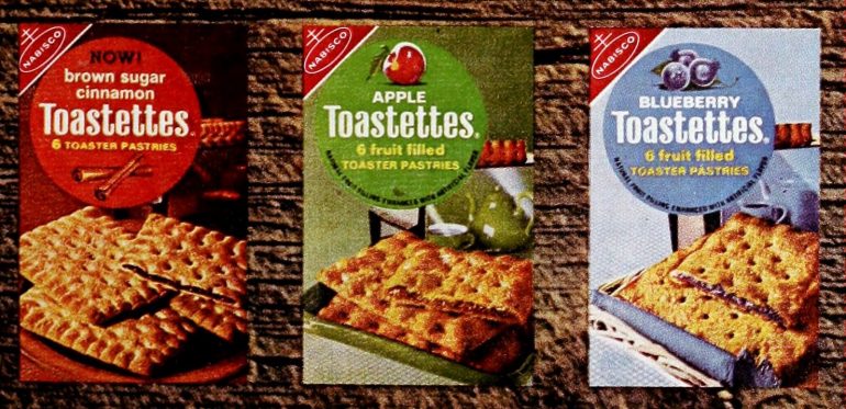 Remember Toastettes toaster pastries, Nabisco's version of Pop-Tarts ...