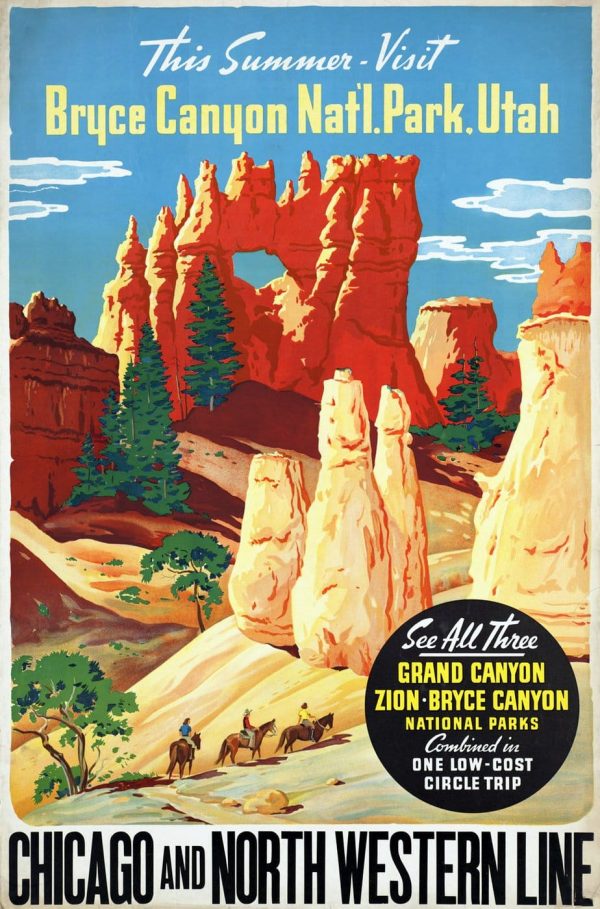 Vintage travel posters: Captivating artwork featuring 50 fabulous ...