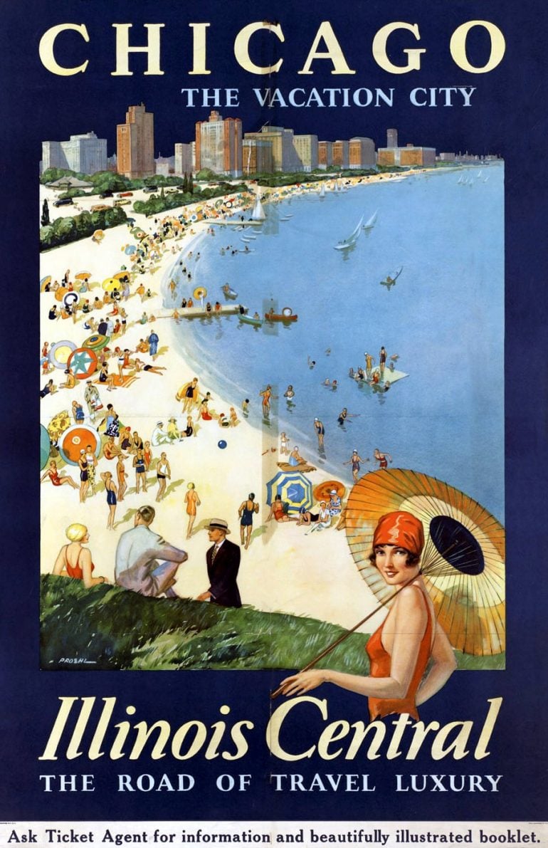 Vintage travel posters: Captivating artwork featuring 50 fabulous ...
