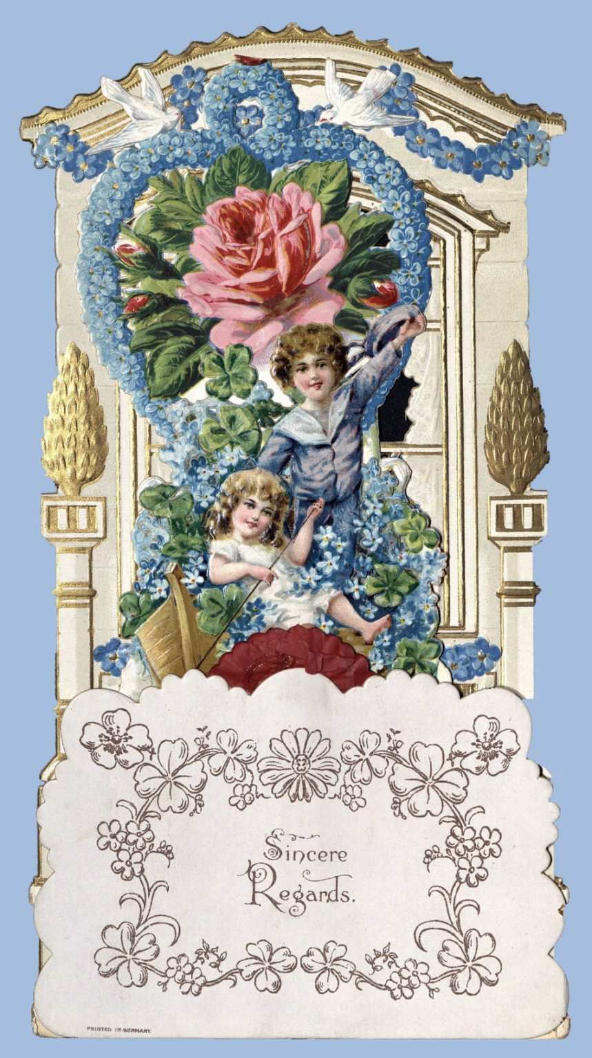 10 Victorian Valentine's cards that were elegant, embossed ...