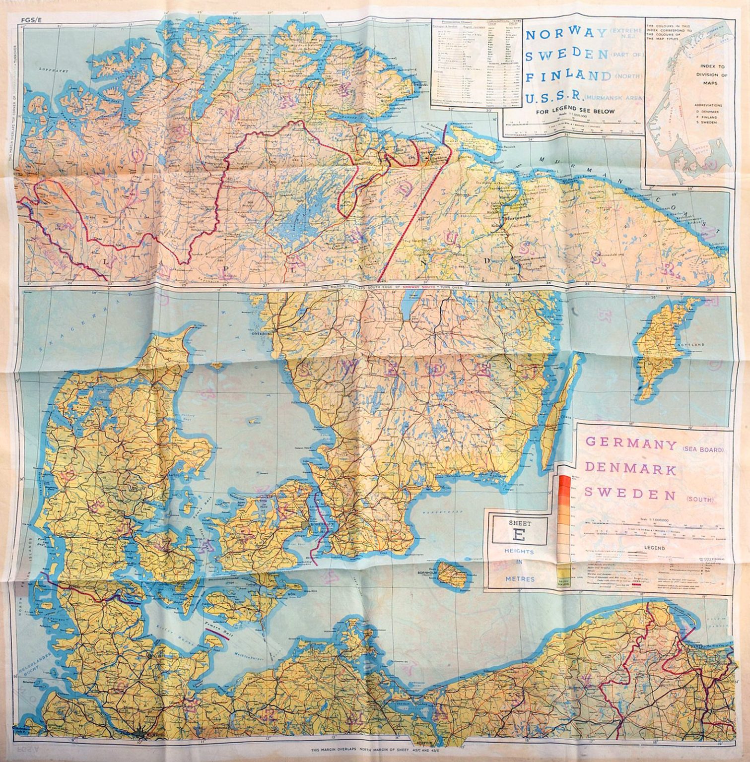 See WW2 escape & evasion maps the paratroopers used in 1944 - Click ...