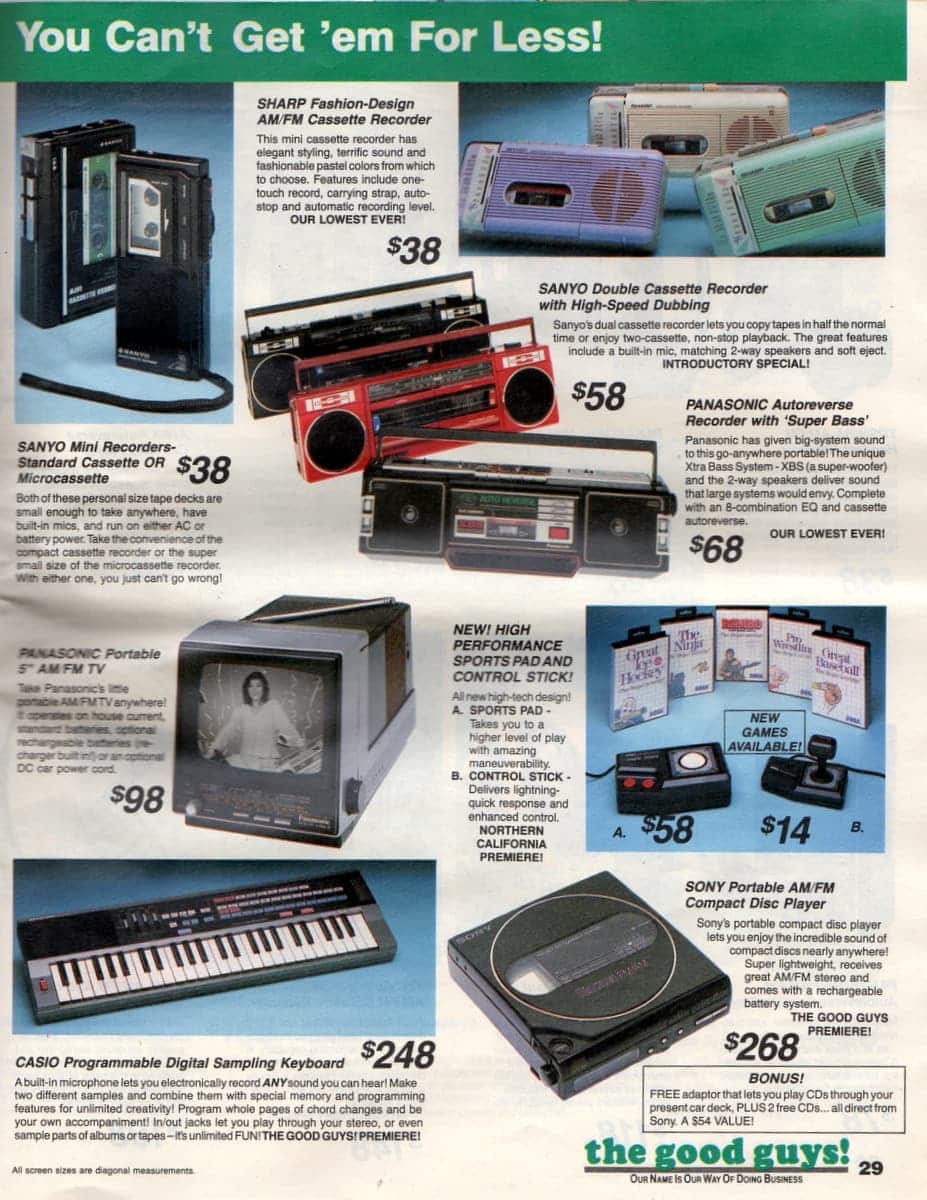 Vintage '80s tech: See 1987's hottest TVs, VCRs, stereos, cellular ...