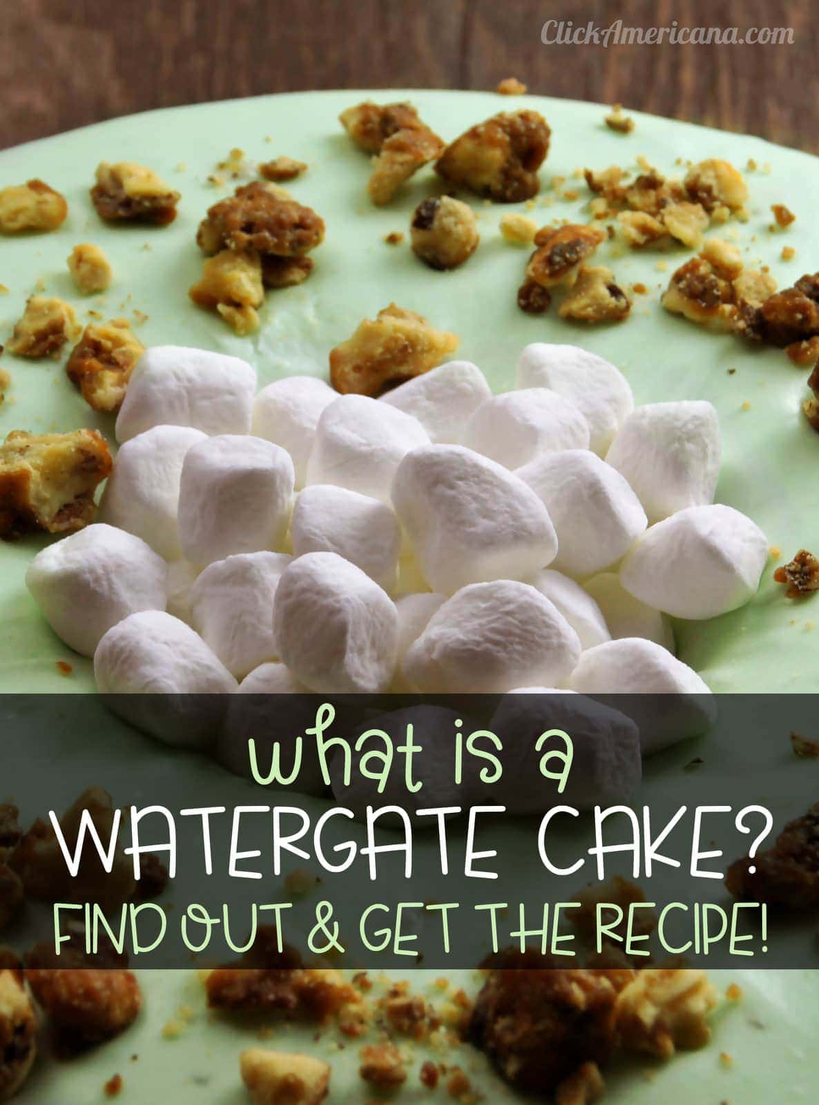 Get the Watergate cake recipe with its cover-up icing (1975-1977 ...