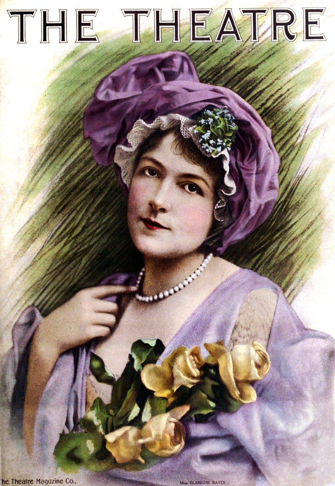 Stage actress Blanche Bates shared her makeup secrets back in 1913 ...