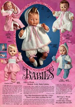 Vintage 60s dolls: Baby First Step, Betsy Wetsy, Swingy, Dancerina ...