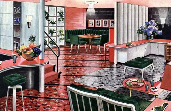Vintage basement decor from the '40s & '50s: See 25 creative remodels ...