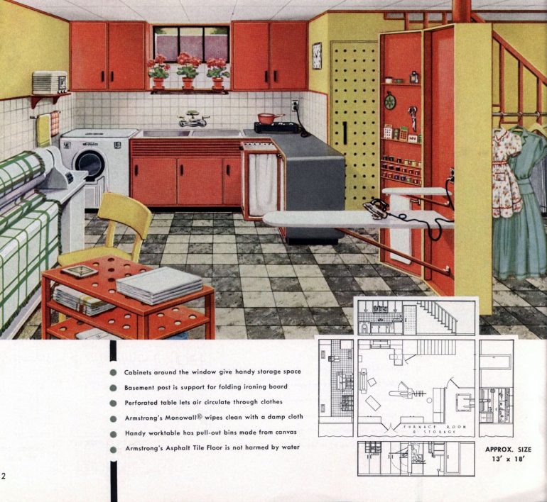 Vintage basement decor from the '40s & '50s: See 25 creative remodels ...