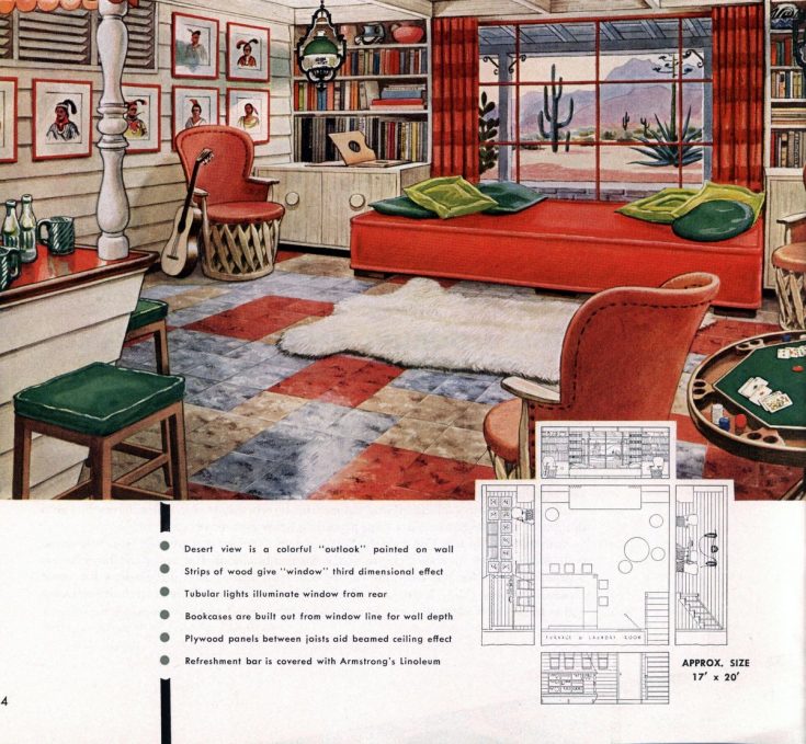 Vintage basement decor from the '40s & '50s: See 25 creative remodels ...