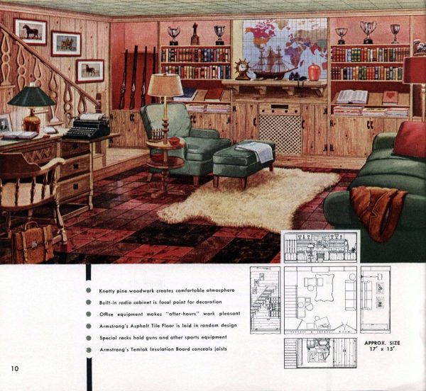 Vintage basement decor from the '40s & '50s: See 25 creative remodels ...
