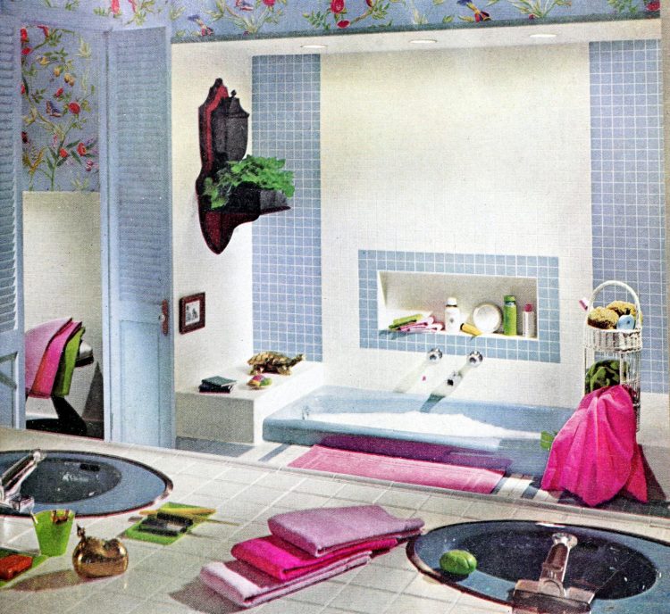50 vintage 1960s bathroom tile design ideas - Click Americana