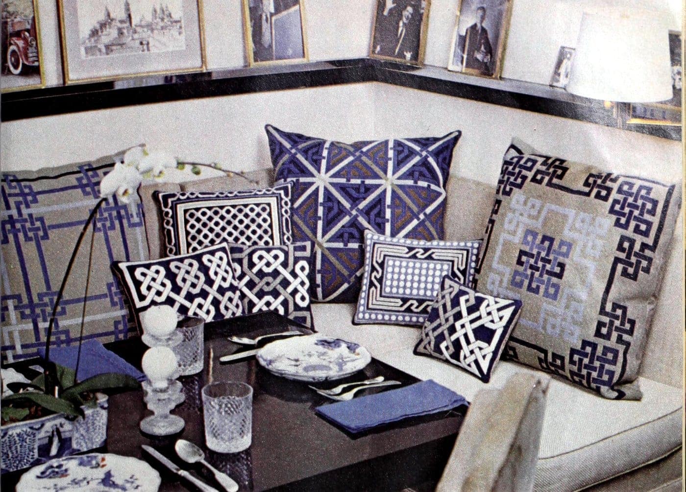 Vintage needlepoint: Designs & dozens of ideas from the 50s, 60s & 70s ...