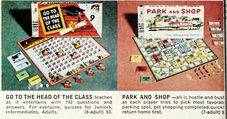 Popular vintage board games from the 60s - Click Americana