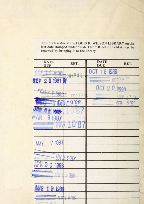 Vintage library checkout cards and due date slips: How a simple system ...