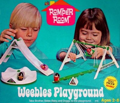 Weebles history: How a silly wobbly egg became one of the '70s most ...