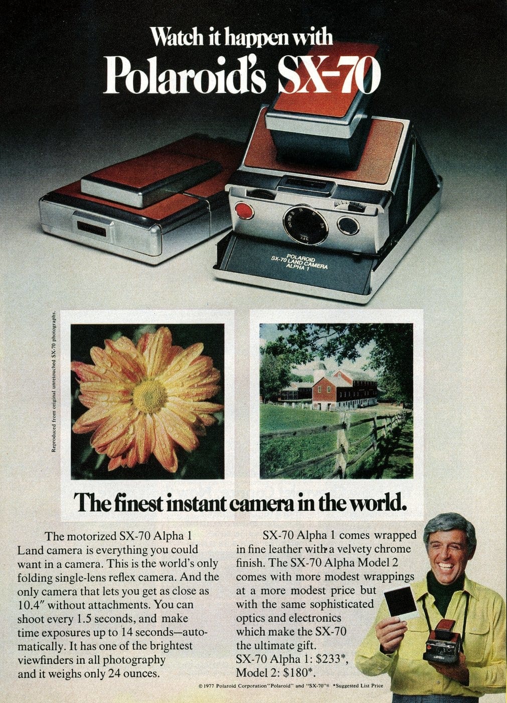 Vintage instant cameras from Polaroid & Kodak: OneStep, Pronto ...