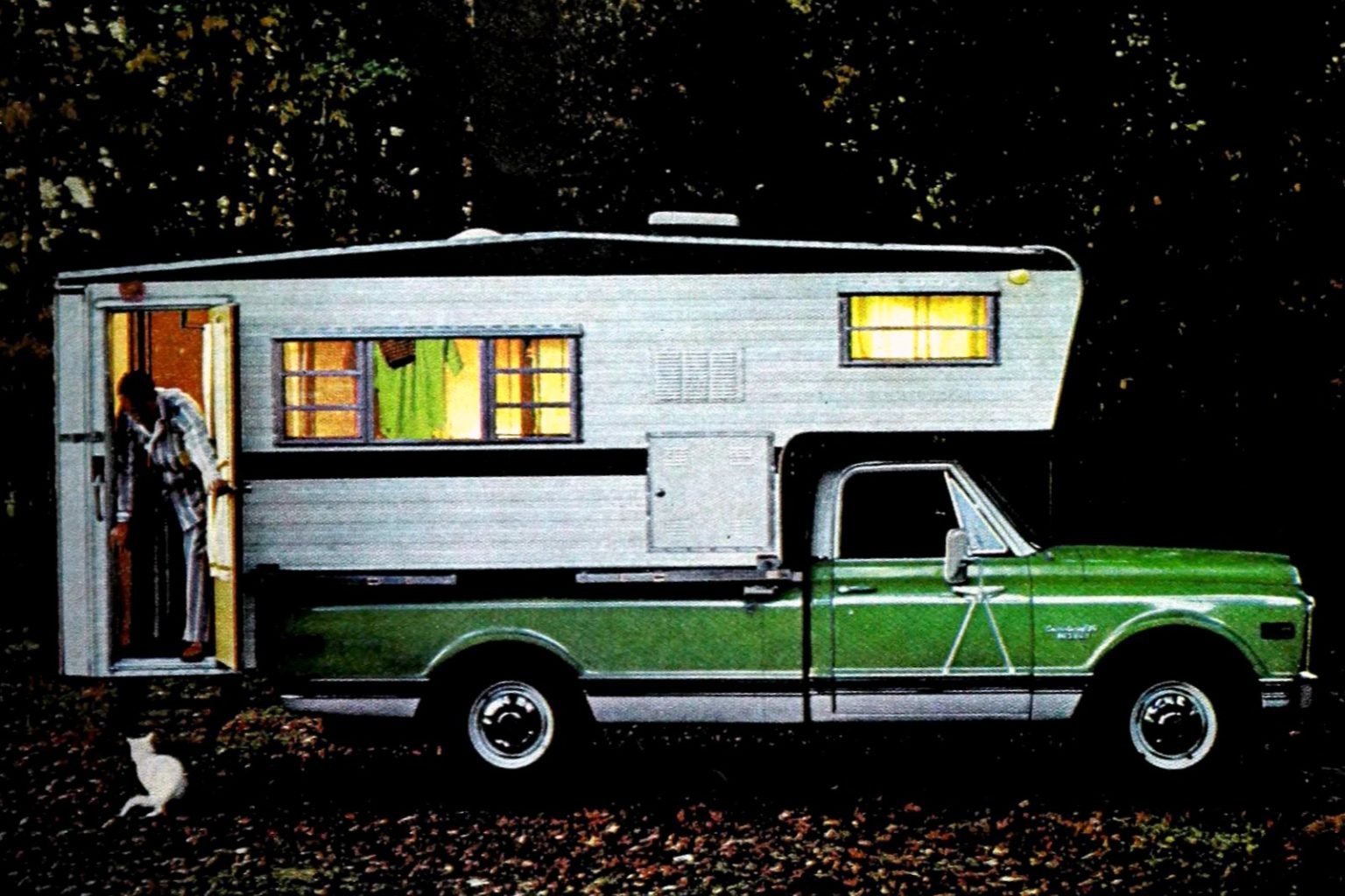 Vintage truck campers: Relive the golden era of fun family road trips ...
