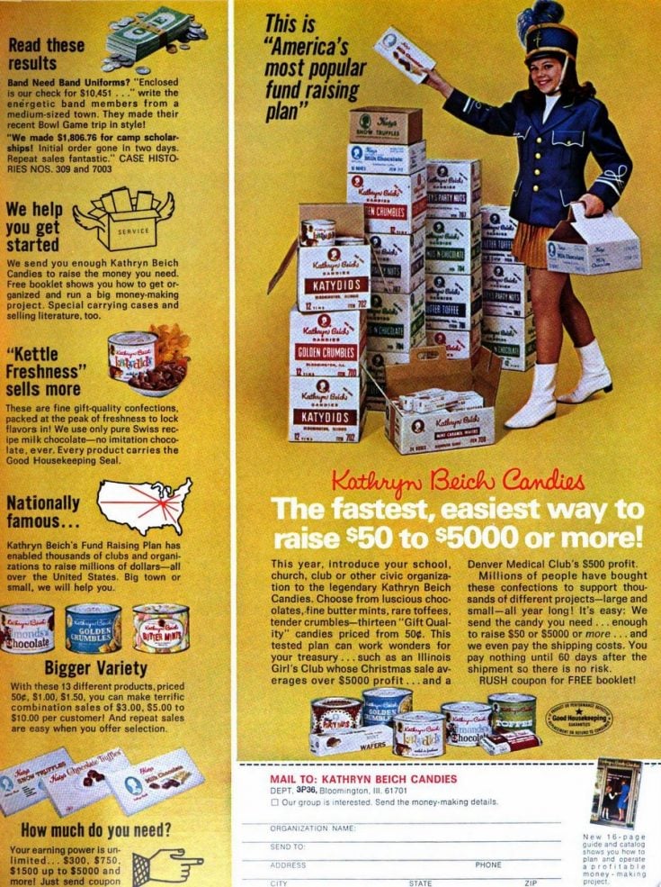 Fundraisers, vintage style: See some of the stuff kids used to sell to ...