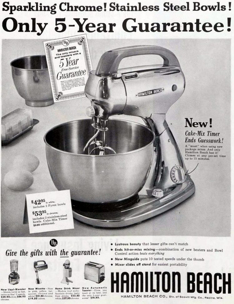 Vintage stand mixers from Kitchen-Aid, Hamilton Beach & more were a ...