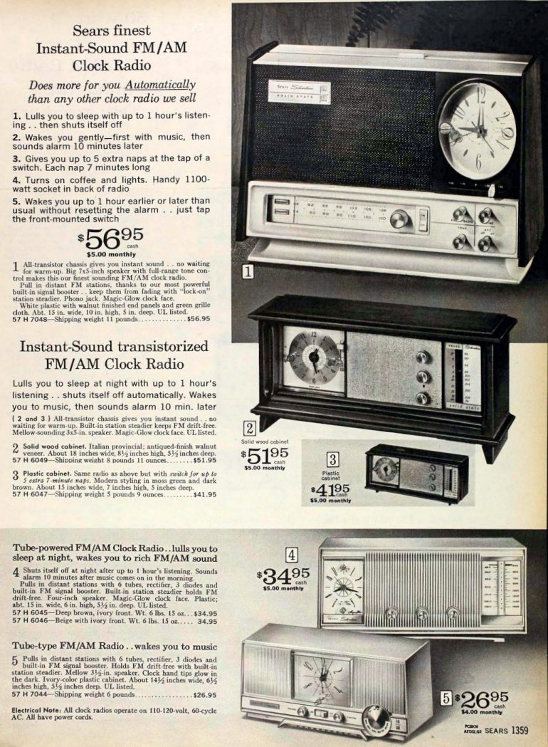 These old-fashioned clock radios were retro essentials: See how they ...