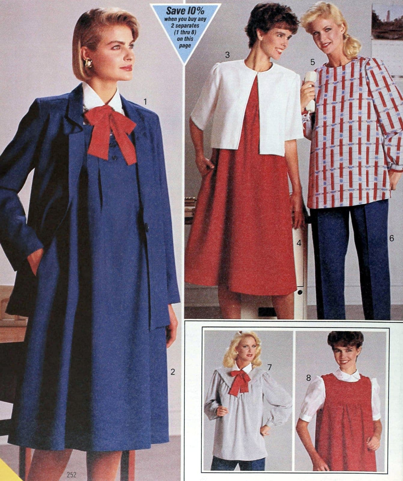 80s maternity clothes: See these vintage pregnancy fashions for work ...