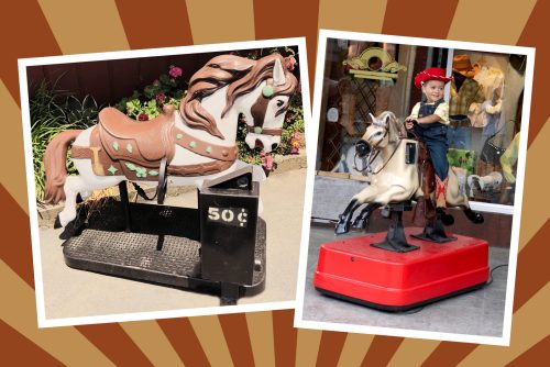 Remember when coin-operated horse rides were the best part of running ...