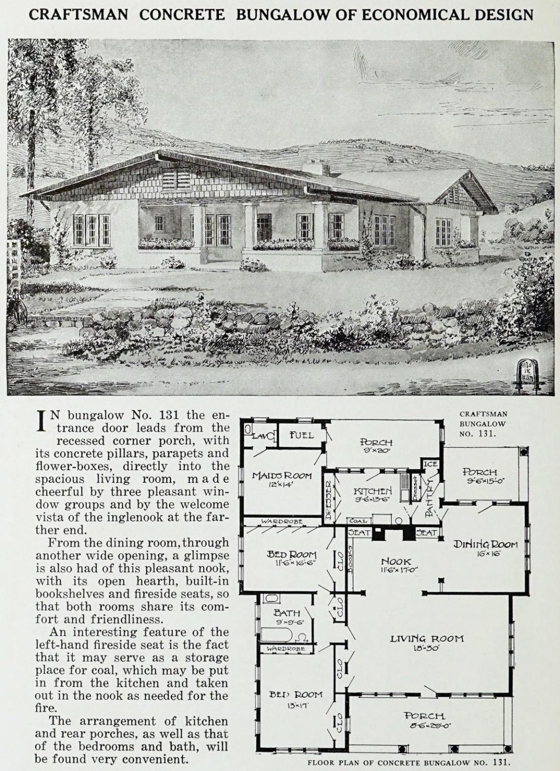 These 26 gorgeous vintage Craftsman house plans will make you want to ...
