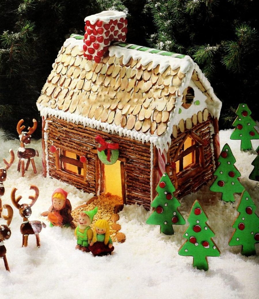 How to make a Christmas cookie house step-by-step (it's like a ...