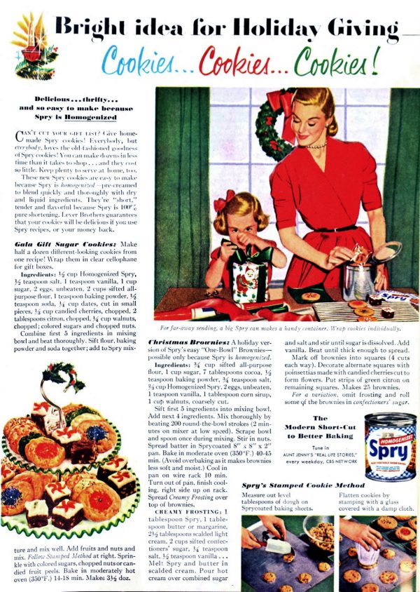 A collection of classic Christmas cookies from the '50s - Click Americana