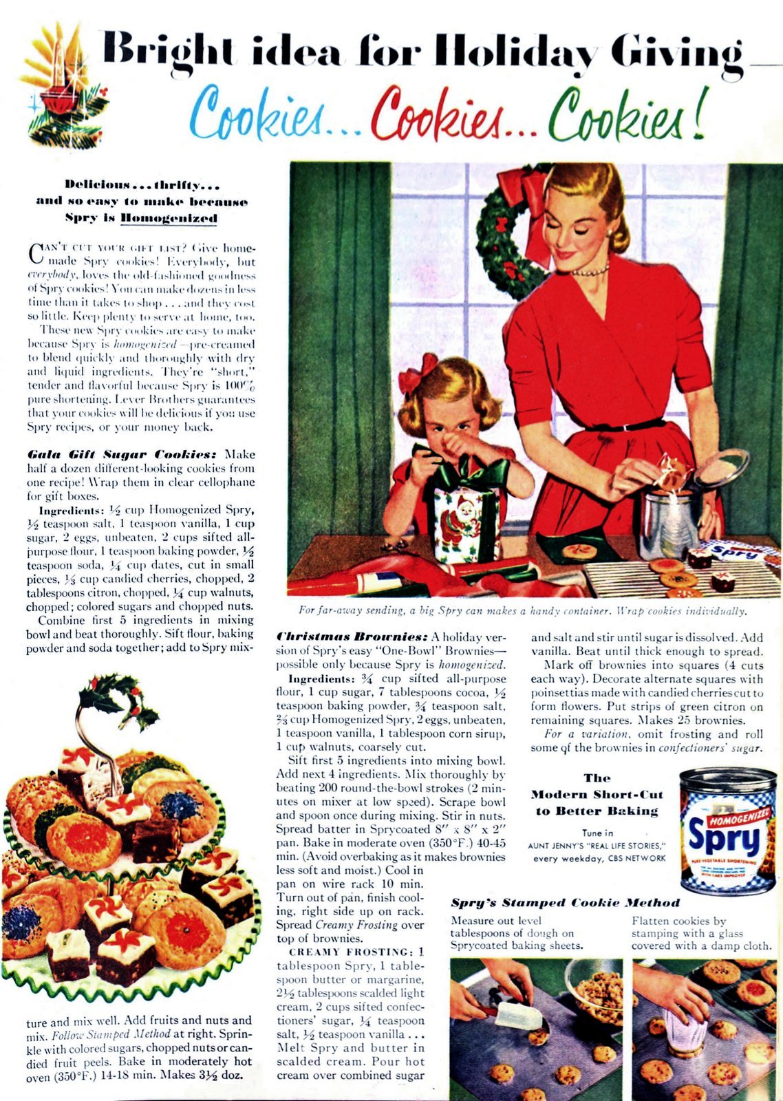 A collection of classic Christmas cookies from the '50s - Click Americana