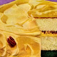Old-fashioned daffodil pecan cake recipe (1940) - Click Americana