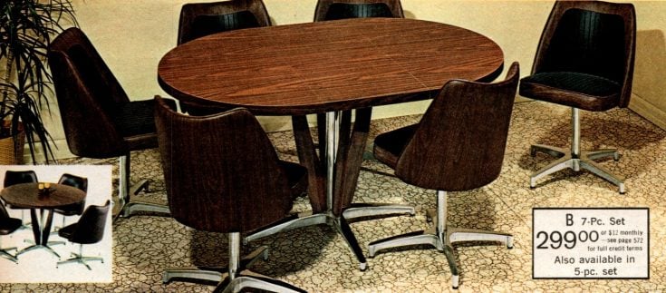 Vintage dinettes from the 60s and 70s: Take a seat! - Click Americana