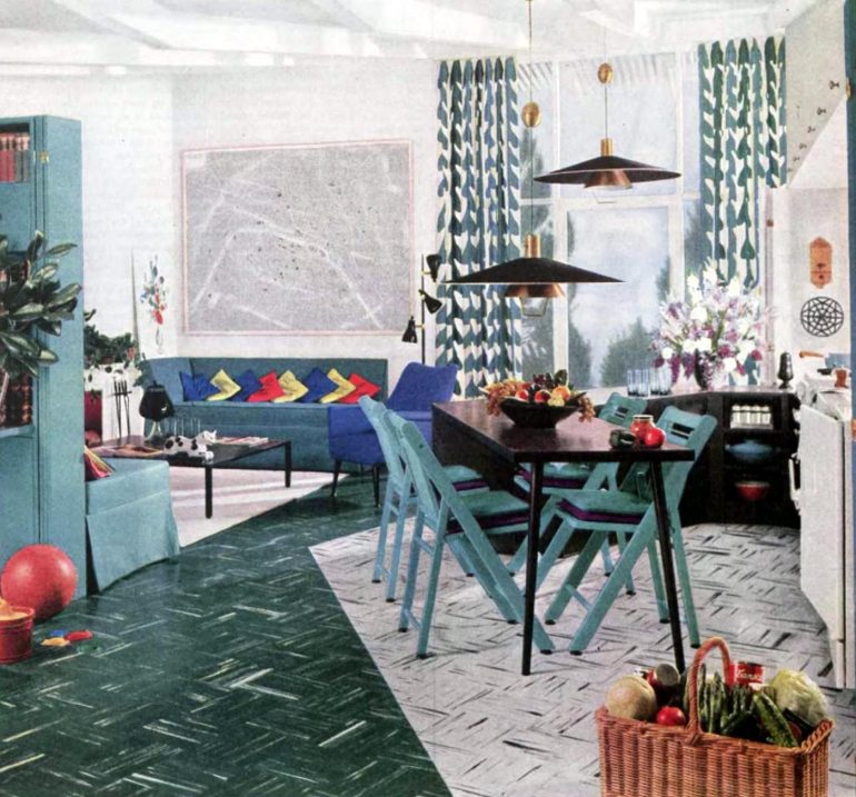 Small home decorating tricks from the '50s that saved serious space and ...