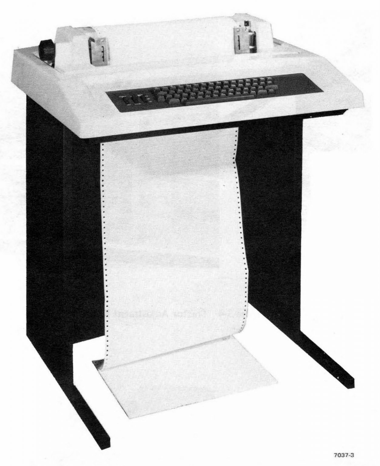 Remember vintage dot matrix printers like these from the 70s & 80s ...