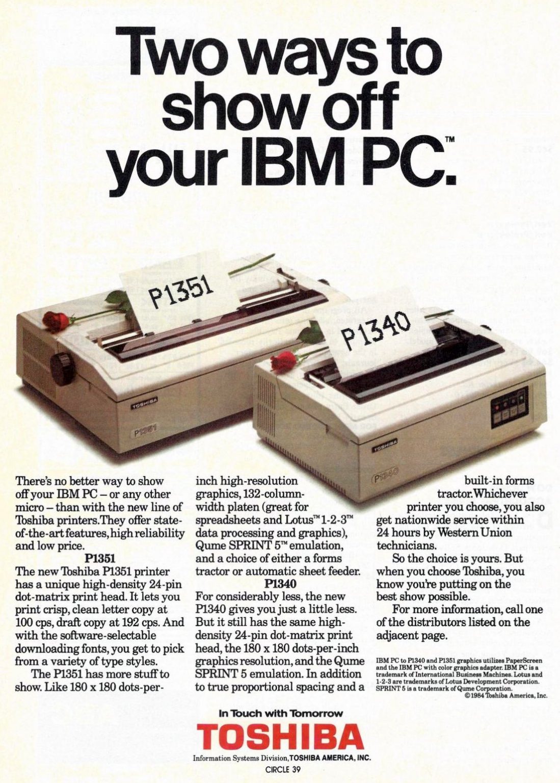 Remember vintage dot matrix printers like these from the 70s & 80s ...