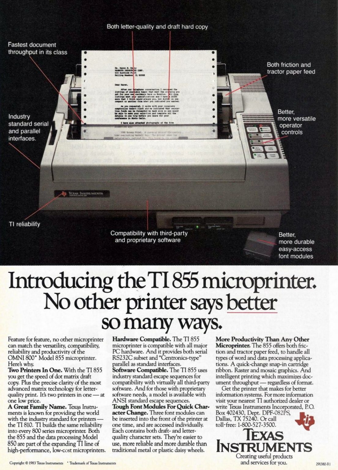 Remember vintage dot matrix printers like these from the 70s & 80s ...