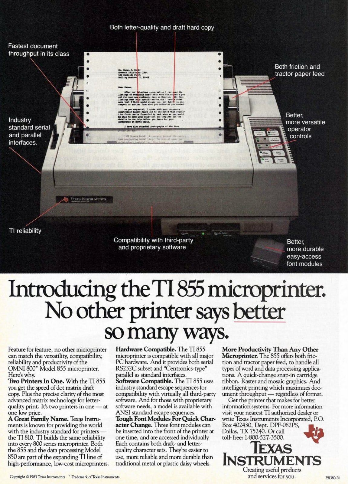 Remember vintage dot matrix printers like these from the 70s & 80s ...