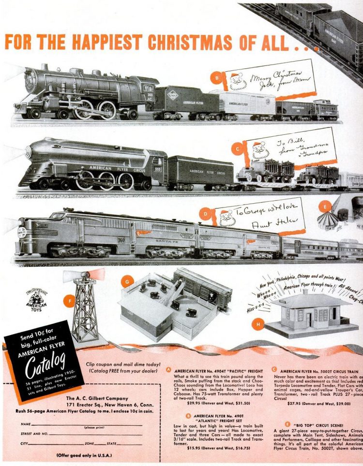 See these vintage American Flyer train sets: Classic model railroad ...