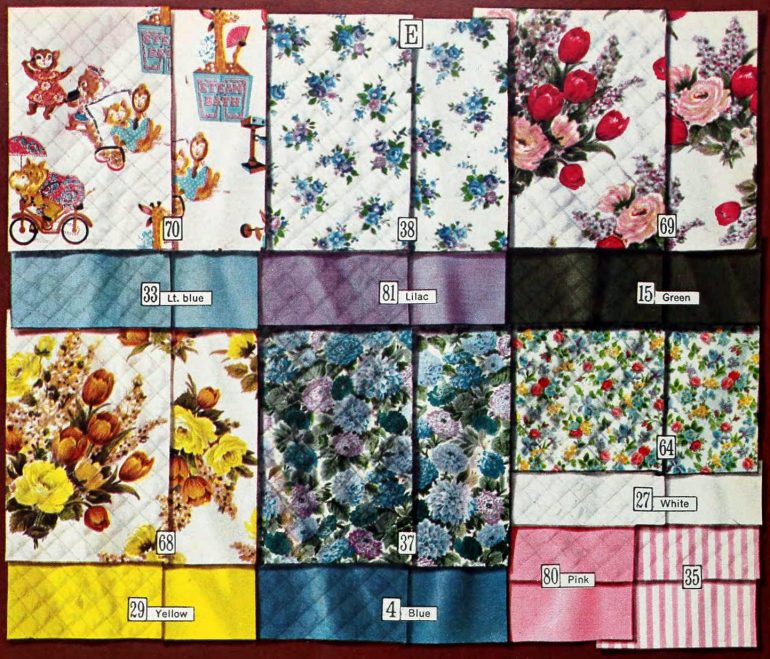 Vintage home decorating fabric styles for the sixties (1965) - Click ...
