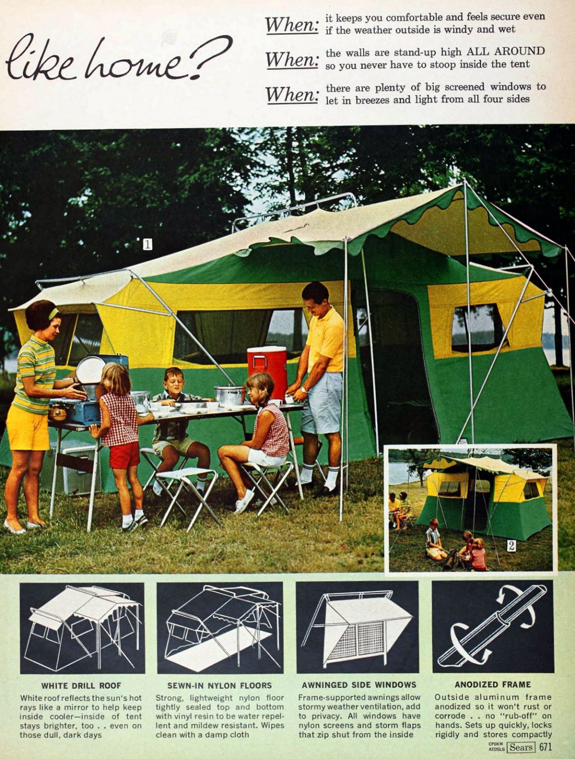Vintage tents: Camping with old-fashioned canvas to innovative space ...